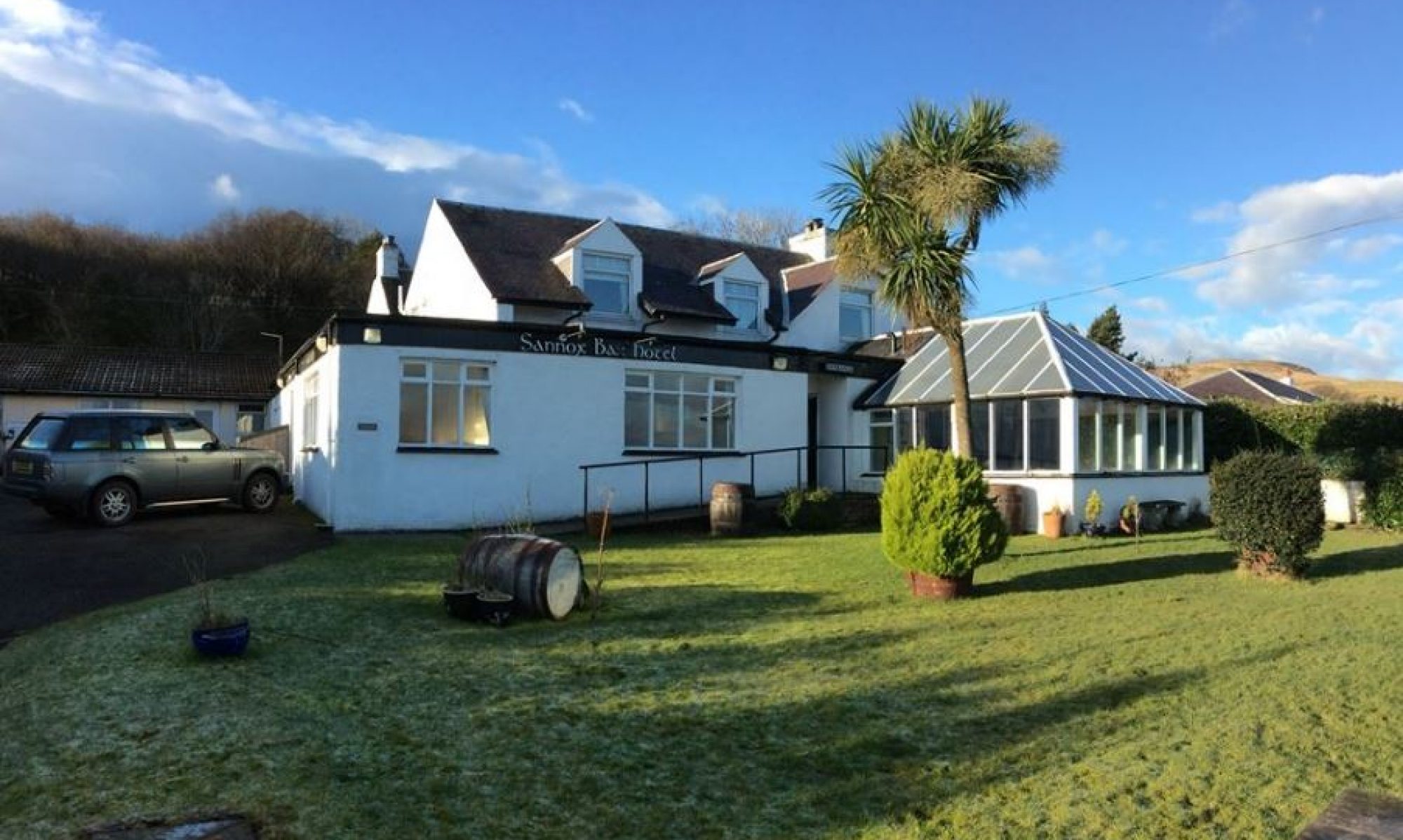 Sannox Bay Hotel – Sannox, Island of Arran, KA27 8JD. Tel: 0793 557 2803.